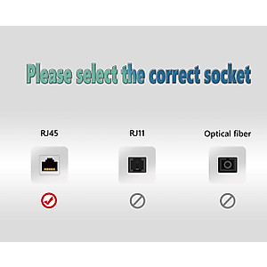 SinLoon RJ45 Ethernet Adapter Cable 90 Degree Upward Male to Famale Ethernet Switch Adapter Cable for CAT 5/CAT 6 LAN Ethernet Socket Connector Adapter Cat5 Cat6 Cable(Upward)
