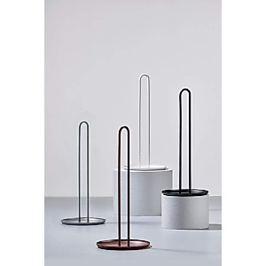 ZONE DENMARK, Singles Paper Towel Holder, Countertop, Modern Design, Black, 1 Count