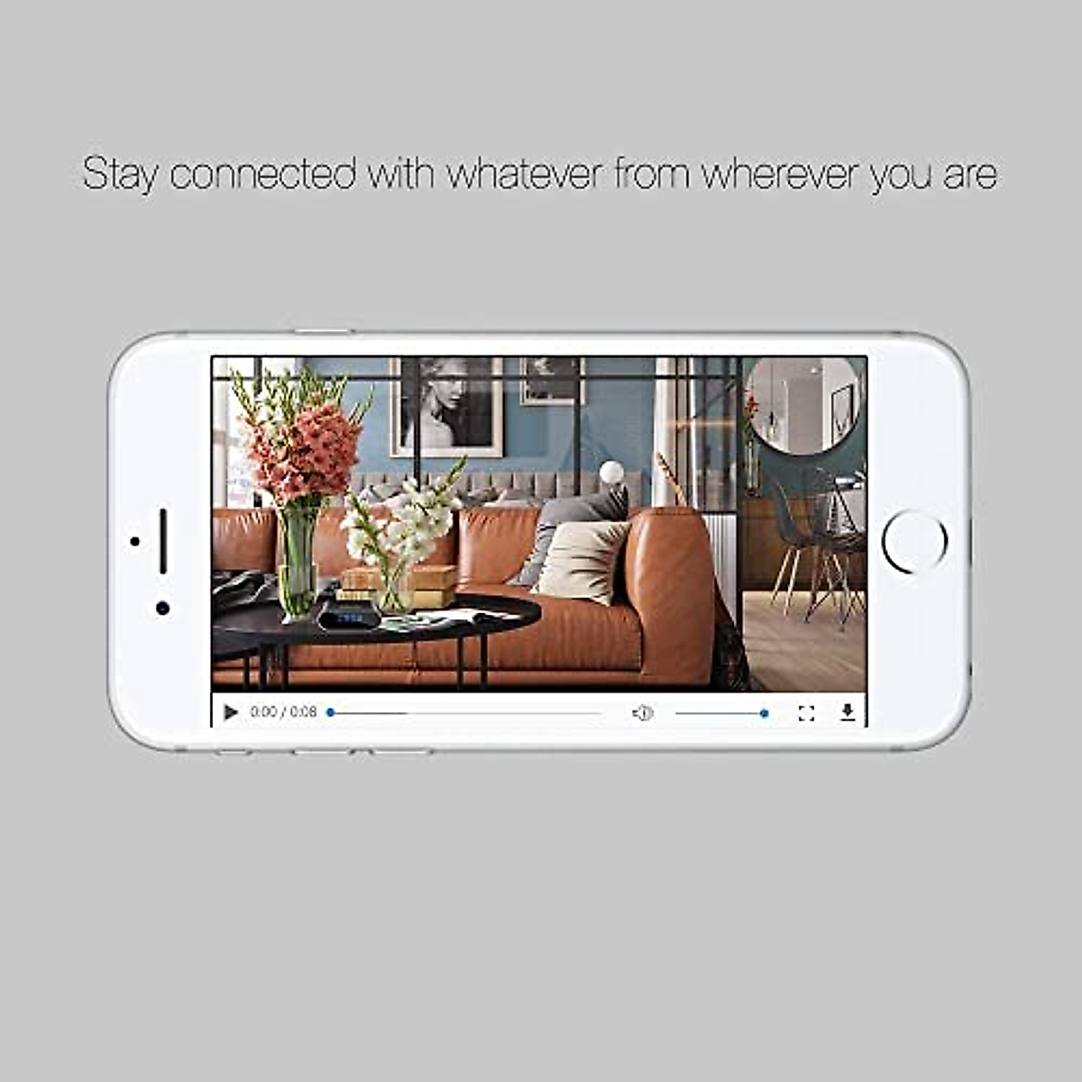 WOONZER Hidden Camera,Spy Camera HD 1080P WiFi Alarm Clock Camera with Night Vision/Motion Detection/Loop Recording Wireless Security Camera,Monitor Video Recorder Nanny Cam