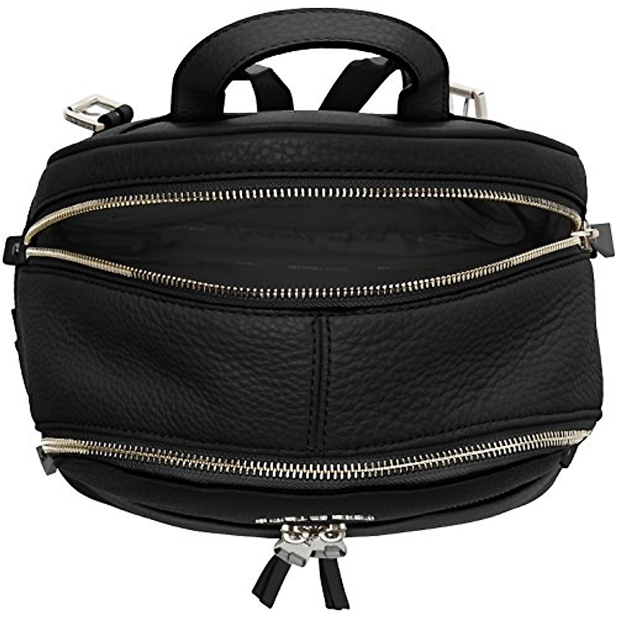 Michael Kors Women's Rhea Zip Bag, Black (Black), 25.4 X 29.8 X 11.4 cm