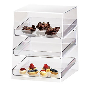 Cal-Mil P257 Classic Display Case, 10" W x 15" D x 13.5" H, Clear