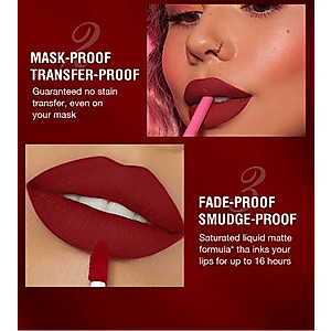 BestLand 12Pcs Matte Liquid Lipstick + Lip Liner Pens Set, One Step Lips Makeup Sets Pigment Velvety Nude Lip Stain Waterproof Long Wear Lip Gloss Make up Gift Set (Set B)