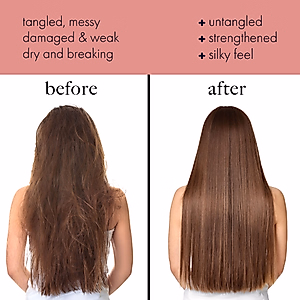 everlong Untangle Leave-in Conditioner Detangler Spray for Hair Extensions & Wigs, Infused with Keratin Protein, Argan and Jojoba Oil, Safe for All Hair Types including Human, Synthetic