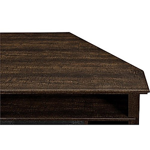 Ameriwood Home Overland Electric Corner Fireplace for TVs up to 50" Wide, Espresso