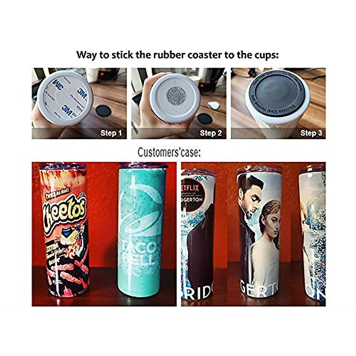 CALCA 10pcs Sublimation Tumblers Blank White 20 OZ Skinny Tumbler Travel Mug Cups Stainless Steel Tumbler with lid and straw for DIY Gift, Coffee, Water Drinks