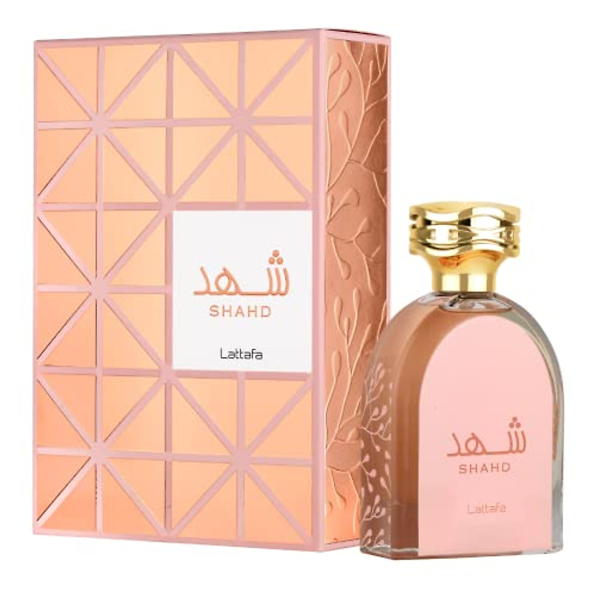 Lattafa Shahd for Unisex Eau de Parfum Spray, 3.4 Ounce
