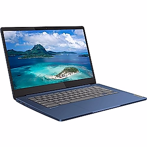 Lenovo 2023 Newest Ideapad Slim 3 14" FHD Touchscreen Chromebook Laptop, 8-Core MediaTek Kompanio 520, 4GB RAM, 128GB Storage(64GB eMMC + 64GB Micro SD), WiFi6, 13.5hr Battery Life, Webcam, Chrome OS
