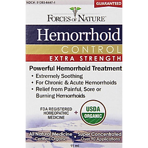 Hemorrhoid Control; X-Strength