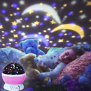 Star Projector for Kids Age 2-12, Pink Projector Night Light for Room Ceiling - Girls Toys Age 3 4 5 6 7 8 9 10 Year Old Girl Christmas Birthday Gifts