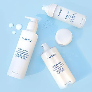 LANEIGE Cream Skin Toner & Moisturizer: 2-in-1 Amino Acid Rich Liquid, Soothe, Hydrate, and Strengthen Skin's Moisture Barrier, 5.0 fl. oz.