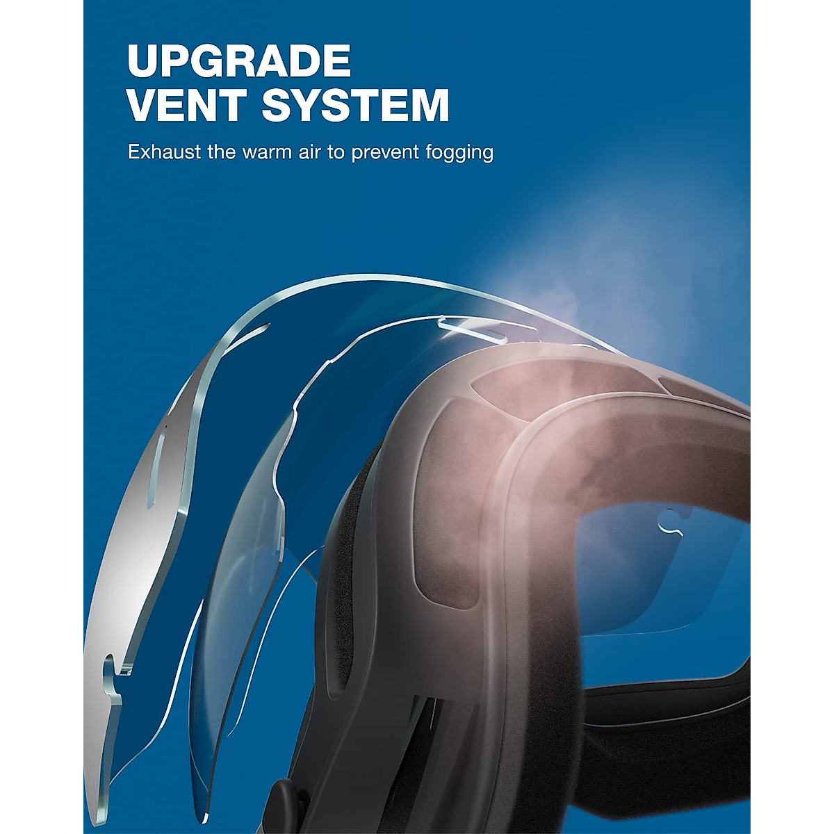 ZIONOR X Ski Snowboard Snow Goggles OTG Design for Men & Women with Spherical Detachable Lens UV Protection Anti-Fog