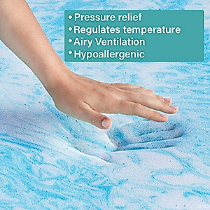 Foamma 5” x 30” x 72” Truck, Camper, RV Travel Visco Gel Memory Foam Bunk Mattress Replacement, Made in USA, Comfortable, Travel Trailer, CertiPUR-US Certified, Cover Not Included