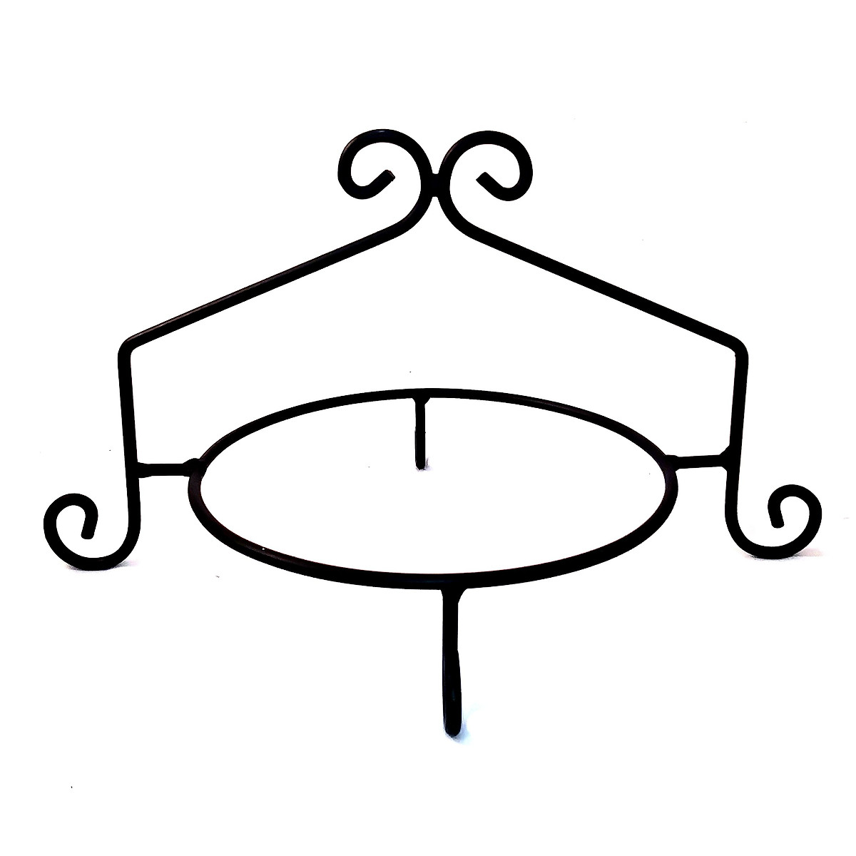 Wrought Iron Pie Stand/Rack Single Tier Hand Made