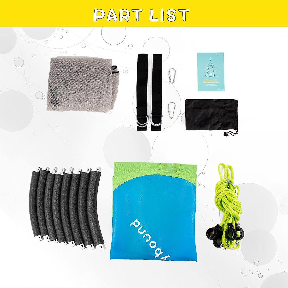 SkyBound Tree Swing Saucer Swing - 600LB Weight Capacity - Outdoor Swing with Hanging Straps - Waterproof Tree Swings for Kids - Tire Swings for Trees - Durable Flying Swing Seat for Children