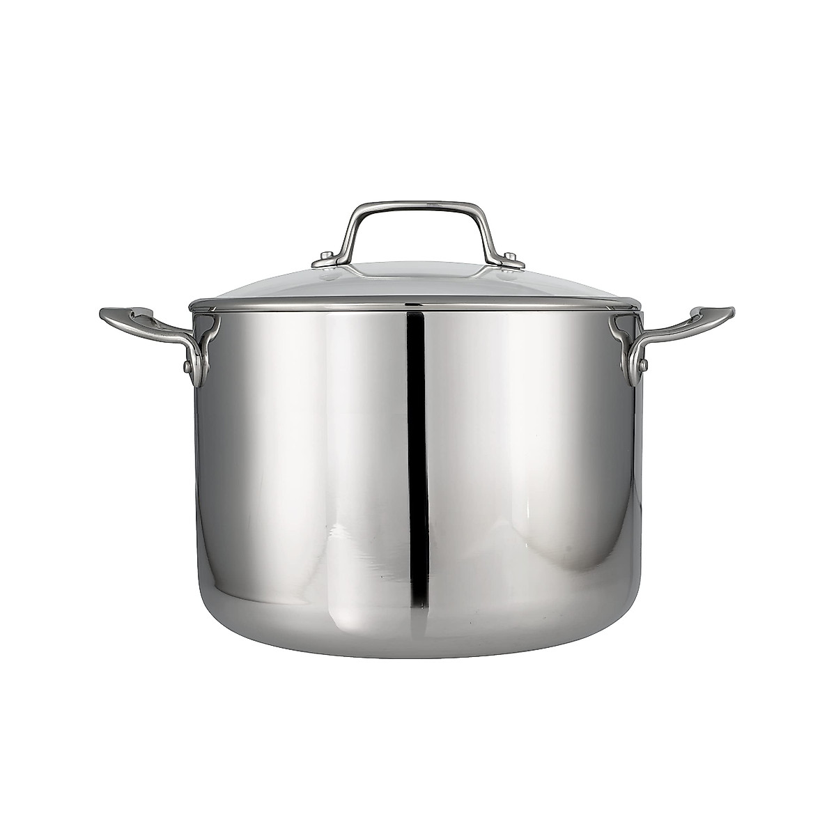 Tramontina Covered Stock Pot Tri-Ply Clad 8 Qt, 80116/038DS
