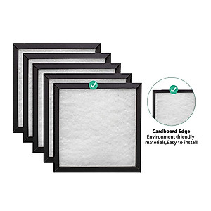 Holmes E Activated Carbon & Multi Layer Replacement Filter, Compatible with Holmes E HAP116Z, HAPF115 Air Purifier Models, 5 Pack