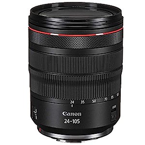 EOS R6 Mirrorless Digital Camera with RF 24-105mm f/4 L is USM Lens + 128GB Memory + Case + Tripod + Filters (38pc Bundle)