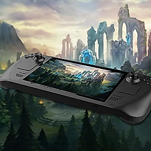 Sarkoyar Game Console Cover Good Ductility Smooth Game Console Protection Case for Steam Deck