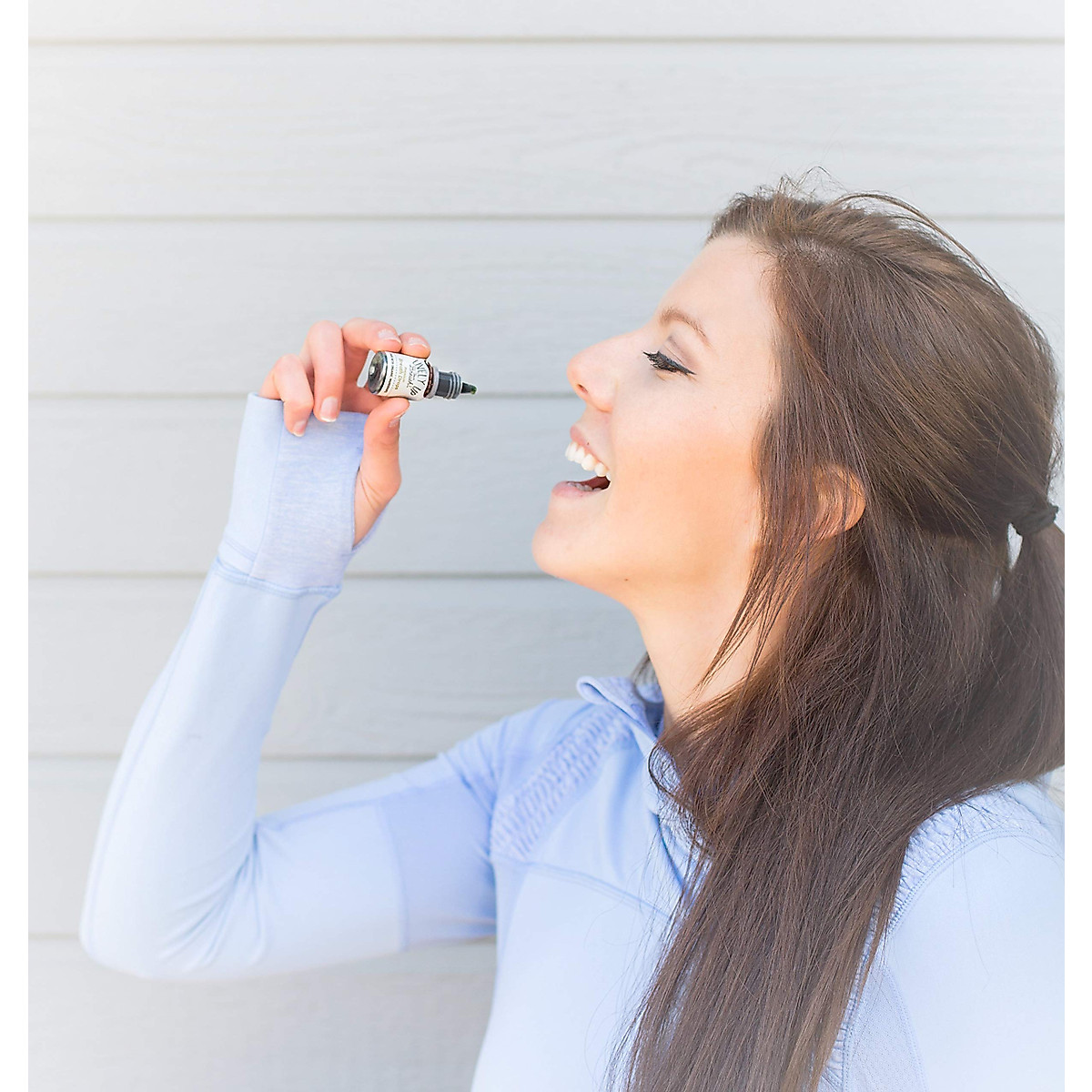 Lively Up Your Breath Premium Breath Freshener Liquid Drops with Organic Ingredients - Original Mint 3 Pack