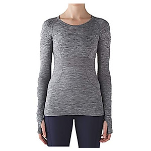 Lululemon Swiftly Tech Long Sleeve Crew (Slate, 6)