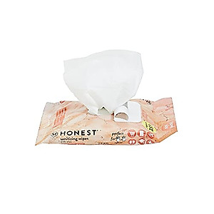 The Honest Company Sanitizing Alcohol Wipes, Grapefruit Grove, 15 Count (Pack of 10)