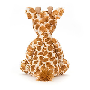 Jellycat Bashful Giraffe Stuffed Animal, Medium 12 inches | Safari Plush Toy | Classic Children's Gift