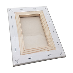 LWR CRAFTS Stretched Canvas 5" X 7" Pack of 6