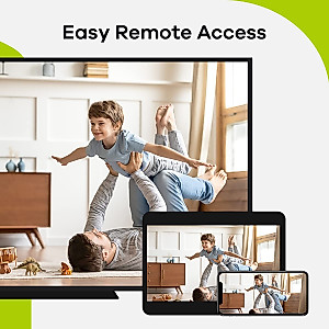 SANNCE 5MP Lite 8 Channel Security Camera DVR, H.264+ Hybrid 5-in-1 Surveillance DVR Recorder, Supports 2MP TVI AHD CVI CVBS Analog IP Security Cameras, Remote Access, Motion Alert (NO Hard Drive)