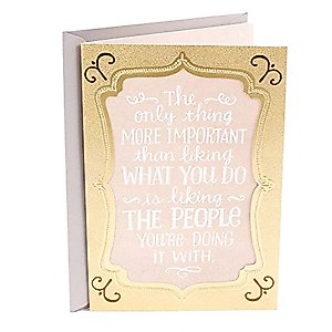 Hallmark Boss's Day Card from All (So Glad to Work for You) (499BBN1002)