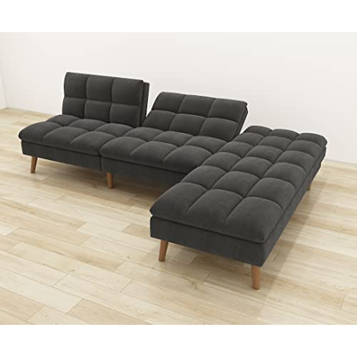 Gold Sparrow Bovey Convertible Sofa Bed Sectional