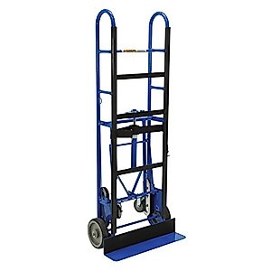 Vestil APPL-1200-60 Vending Machine/Appliance Cart, Ratchet 1200 lb. lb. Capacity, 17" x 24" x 60", Silver