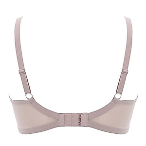 Panache Womens Ana Non-Padded Plunge Underwire (9396) Bra, Vintage, 36DD US