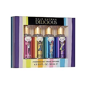 Gale Hayman DELICIOUS 4 Piece Fragrance Mist Set - 4 x 2.fl oz / 60 ml