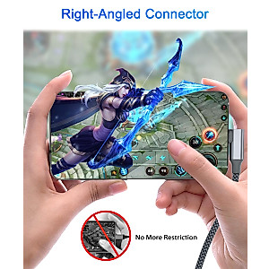 Elebase USB C to C 100W Charging Cable 10FT with USB-A Adapter,Type-C PD Fast Charger Cord for Car iPhone 16 15 Pro Max Plus,Airpods 4th,MacBook Mac,iPad 10 10th Air 4 5 6,Galaxy S24 S23,Right-Angled