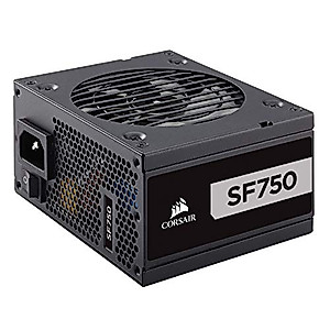 Corsair SF Series, SF750, 750 Watt, SFX, 80+ Platinum Certified, Fully Modular Power Supply (CP-9020186-NA)