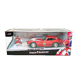 JADA TOYS, INC 1967 Toyota 2000GT W/RED Ranger Nano FIG 1/32 Vehicle