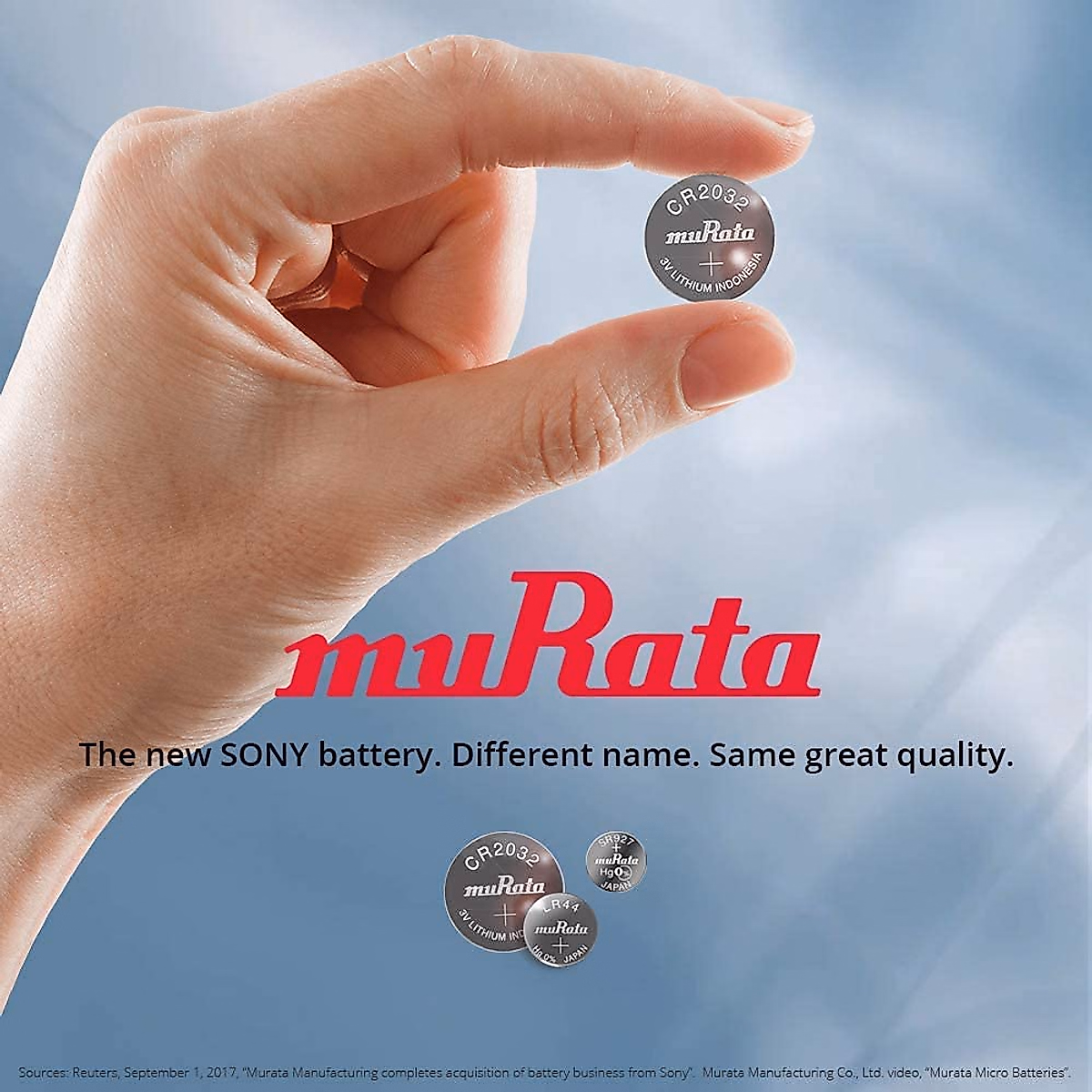 Murata 389/390 SR1130/W/SW Battery 1.55V Silver Oxide Watch Button Cell - Replaces Sony 389/390 (2 Batteries)