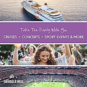 ShampBooze Cruise Flasks (two 16.9 oz flasks) by Smuggle Mug