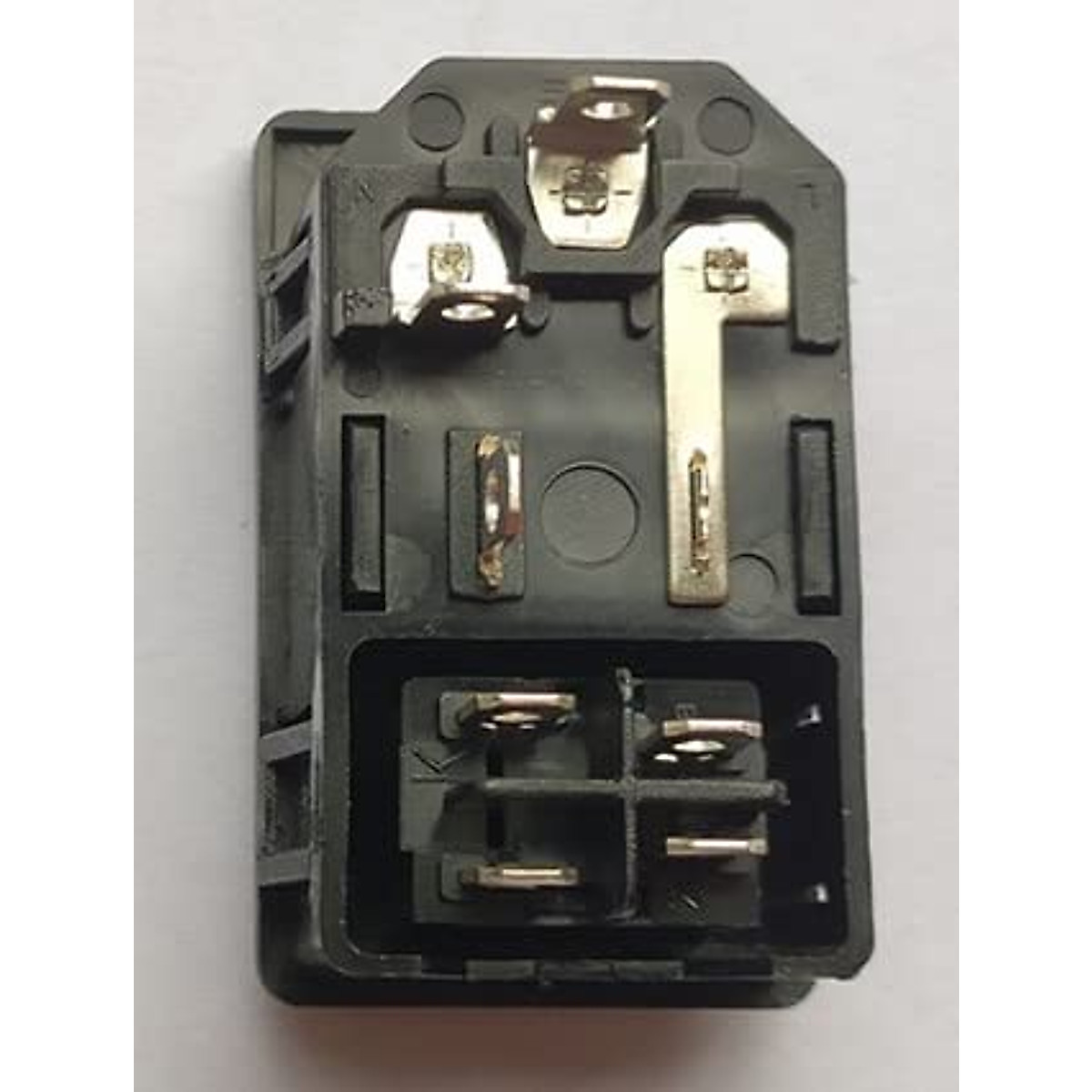 SMZ 1pc New JEC 3 in 1 Power Socket JR-101-1FRS, White