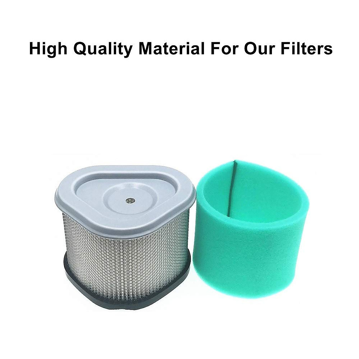 MOWFILL 2 Pack 12 083 10 Air Filter Replace for Kohler 12 083 10-S, 12 083 16, 12 883 10-S1, 1208310, John Deere GY20661, M145944 With 12 083 12 Pre Filter Fits CV11-CV16 CV460-CV493 Lawn Mower