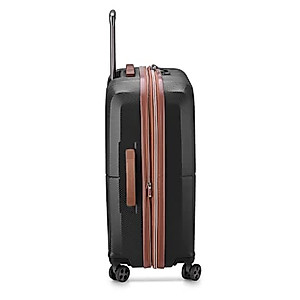 DELSEY Paris St. Tropez Hardside Expandable Luggage with Spinner Wheels, Black, 2-Piece Set (21/28)