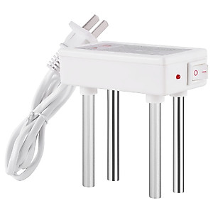 Trumego Water Electrolyzer Quick Water Quality Tester Water Electrolysis Tool Iron Bars for Home Use