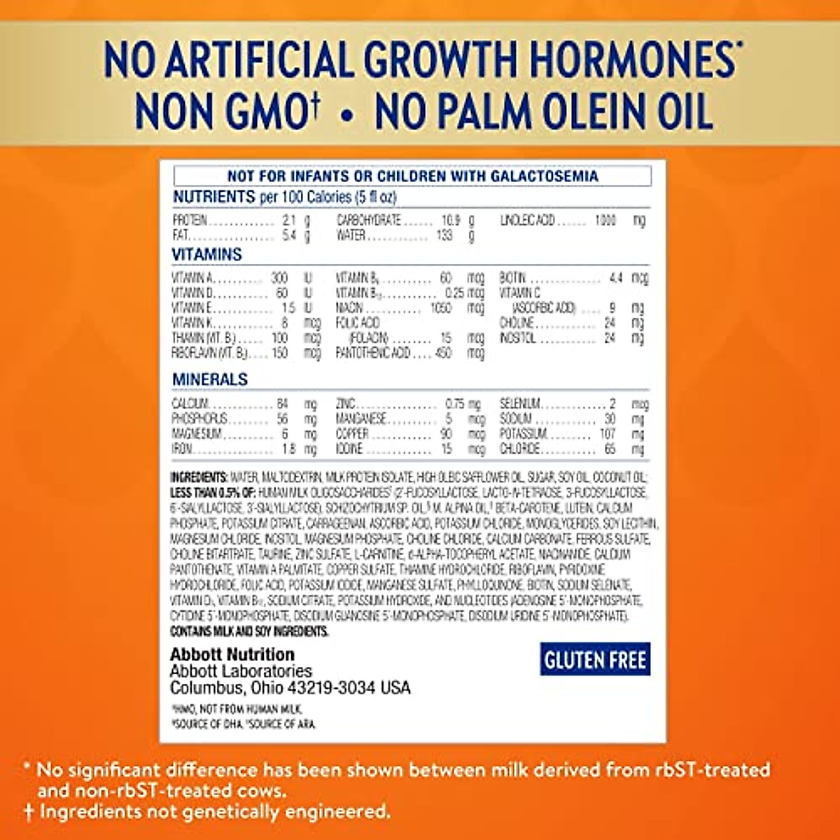 Similac 360 Total Care Sensitive Infant Formula, with 5 HMO Prebiotics, for Fussiness & Gas Due to Lactose Sensitivity, Non-GMO, Baby Formula, Ready-to-Feed, 2-fl-oz (Case of 12)