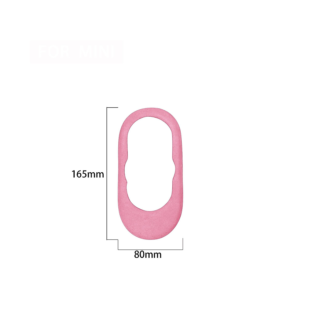 Toworldit Alcantara Central Multimedia Control Panel Frame Decoration Trim Cover Compatible with BMW Mini Cooper F54 F55 F56 F57 2014-2020 (Pink)