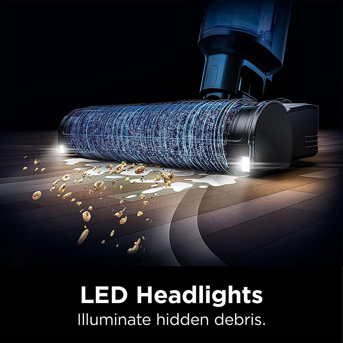 SHARK WD101 HydroVac XL 3-in-1 Vacuum, Mop & Self-Cleaning System for Multi-Surface Cleaning, Perfect Hardwood, Tile, Marble, Area Rug More, Corded, Navy (Renewed)