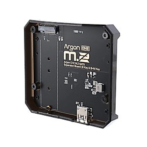 Argon ONE M.2 SATA Expansion Board for Raspberry Pi 4 | Supports B-Keys and B+M Keys | Only Compatible with Argon ONE V2 Cases