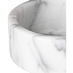 Fox Run 48758 Run White Marble Wine Stand, 5 x 5 x 2 inches