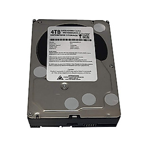 MaxDigital 4TB 7200RPM 64MB Cache SATA 6.0Gb/s (Enterprise Storage) 3.5inch Internal Hard Drive (Renewed)
