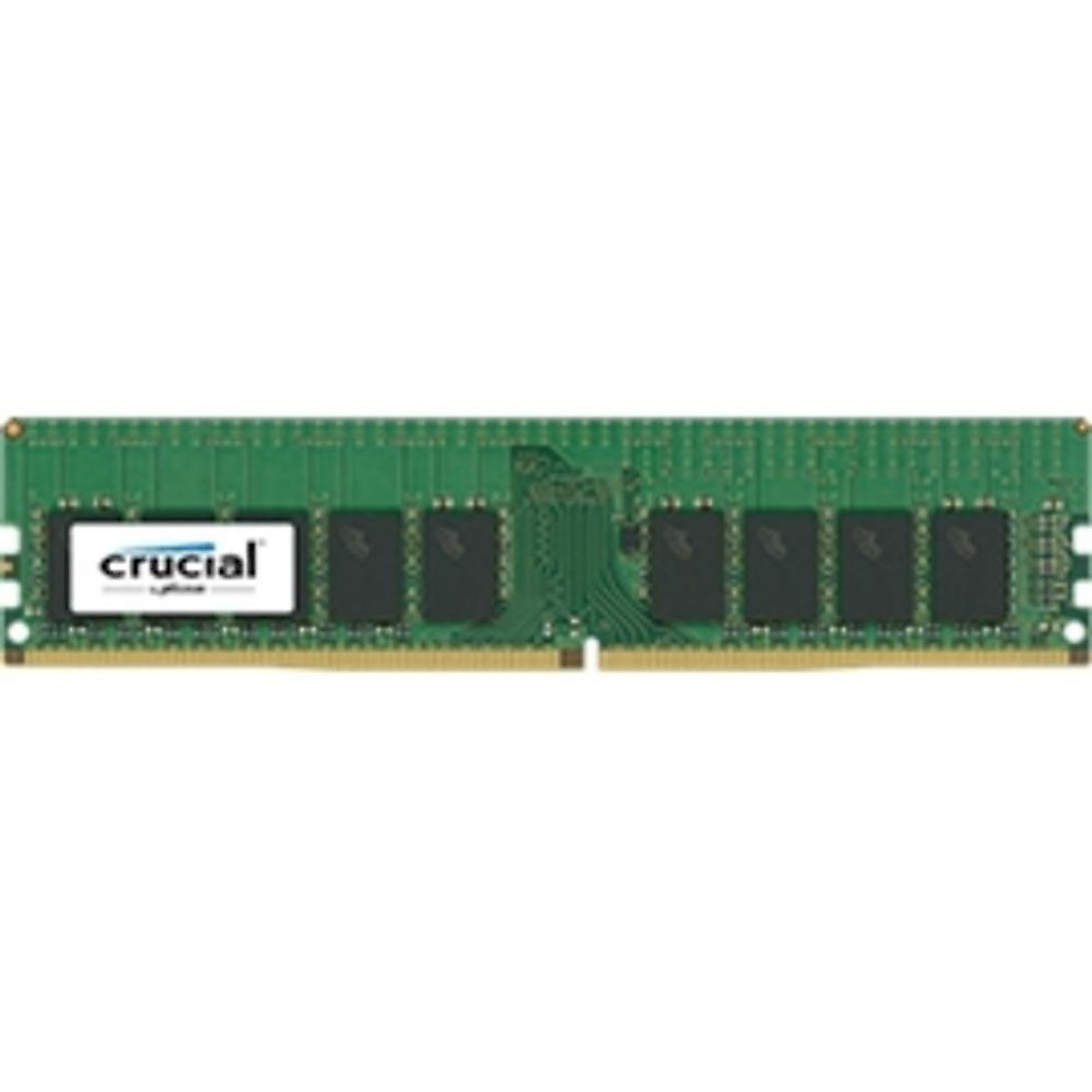 Crucial Technology 16GB 288-Pin EUDIMM DDR4 (PC4-19200) Server Memory Module, CL=17, Unbuffered, 2400 MT/S Speed, ECC, 1.2V, 2048Meg x 72, Dual Rank, x8 Based