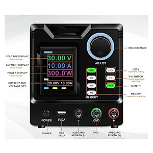 Programmable DC Power Supply 30V 10A 60V 5A 120V 3A Regulator Switching Bench 220V 110V(SPPS-D605-232,220v)